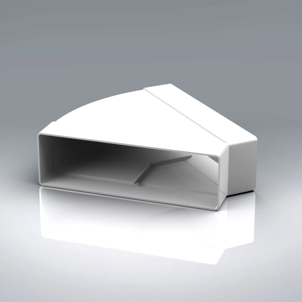 204x60mm 45° Horizontal Bend Rectangular Ducting – Buy Ventilation