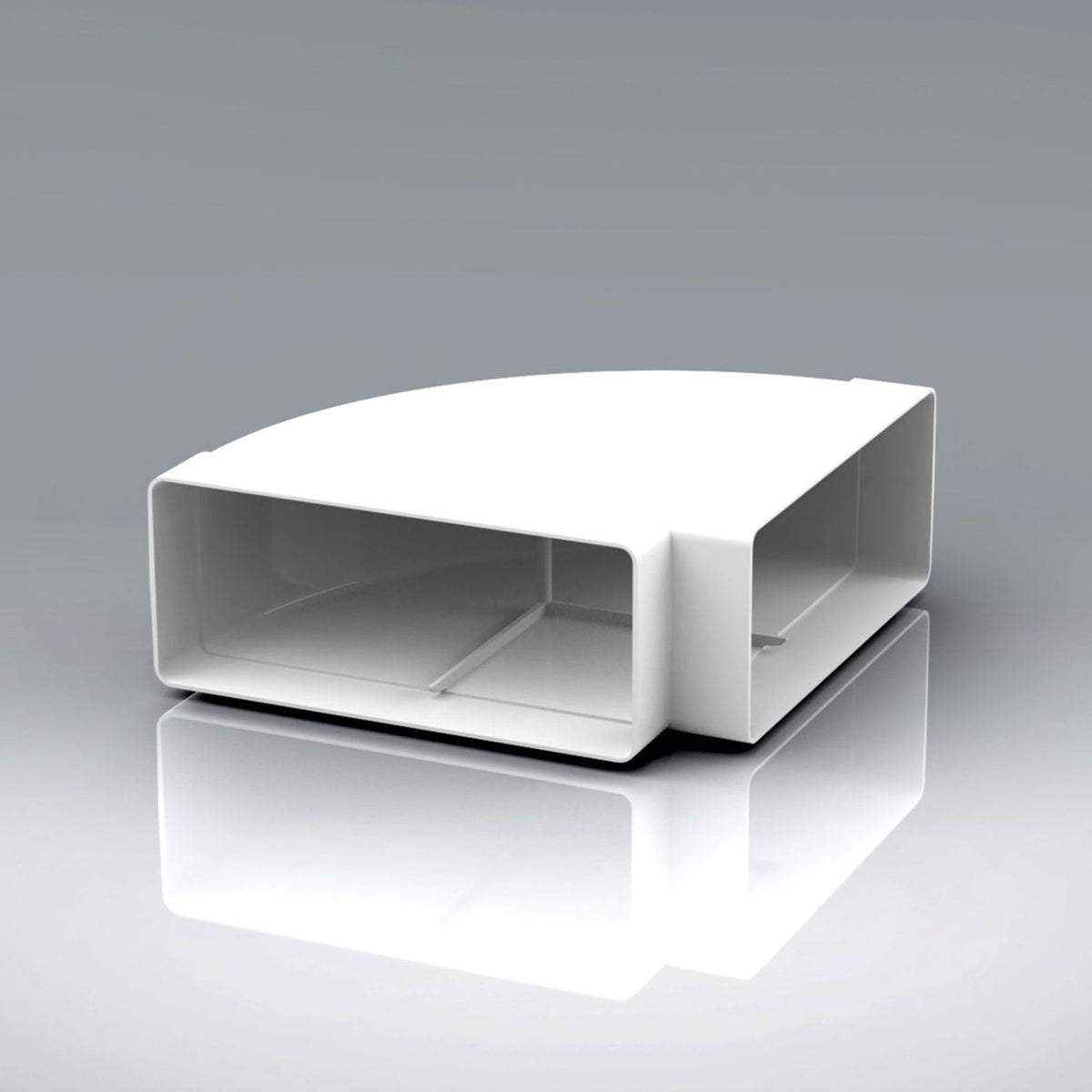 220x90mm 90° Horizontal Bend Rectangular Ducting – Buy Ventilation