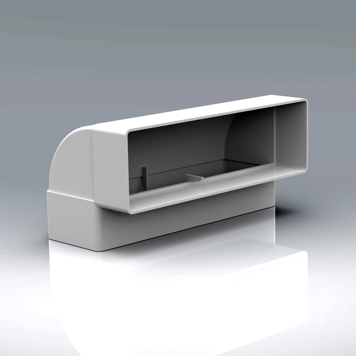 204x60mm 90° Vertical Bend Rectangular Ducting – Buy Ventilation